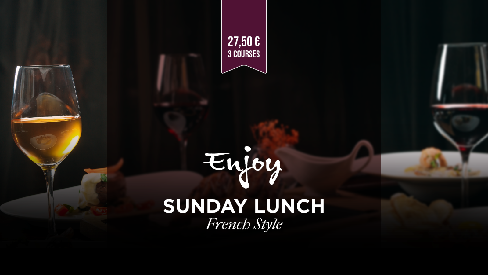 Discover Our New Sunday Dinner Menu - Parc St Vincent