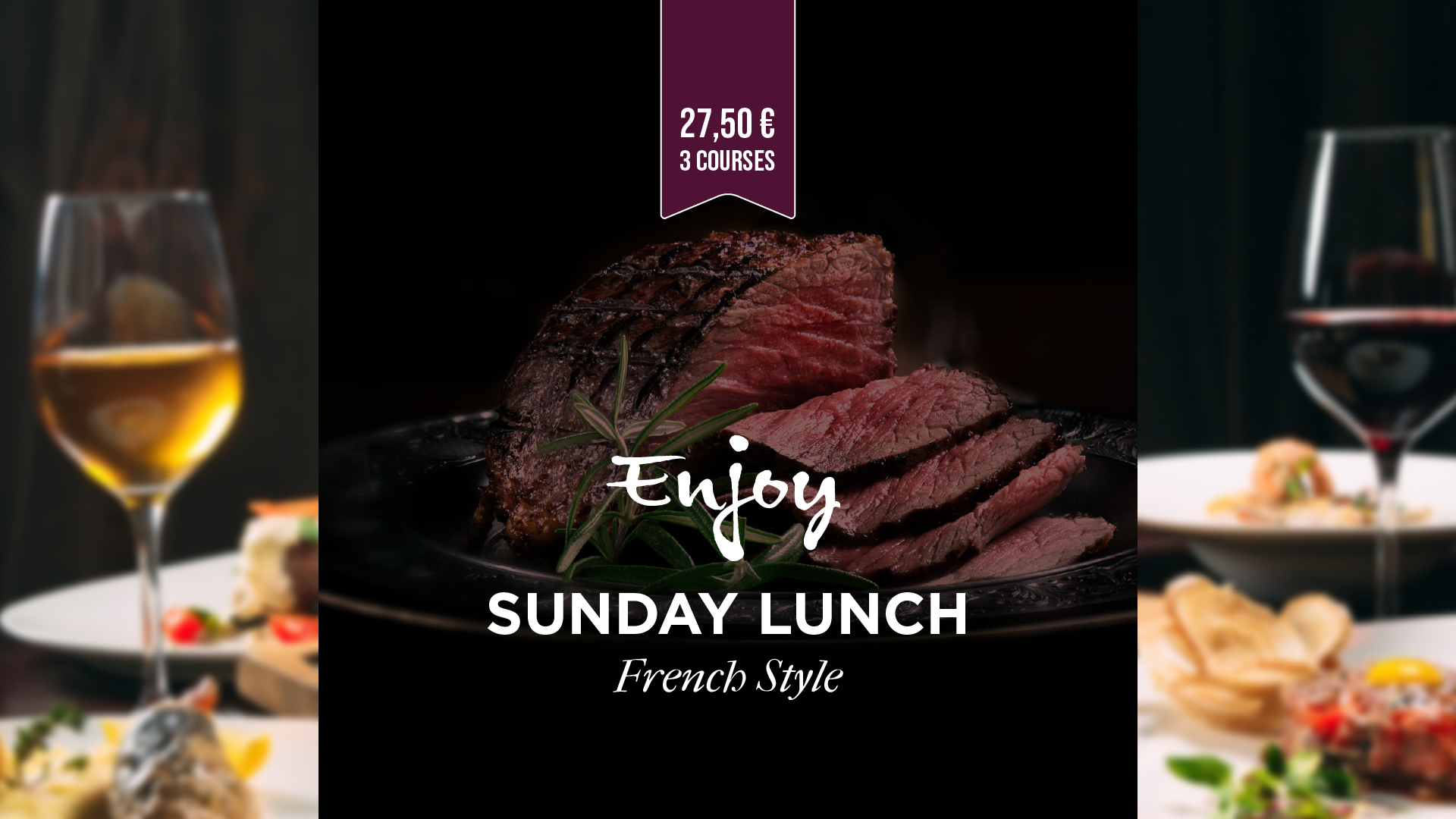 Enjoy Sunday Lunch – Parc St Vincent